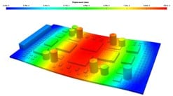 Evaluating PCBA Reliability: Ansys Simulations for Shock and Vibrations